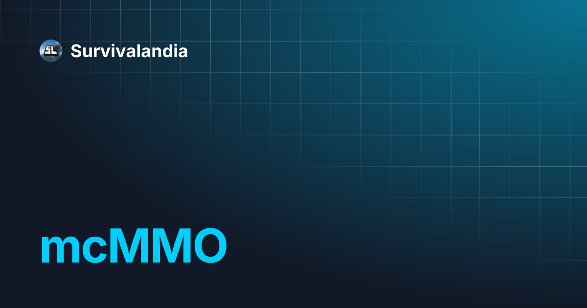 mcMMO | Survivalandia
